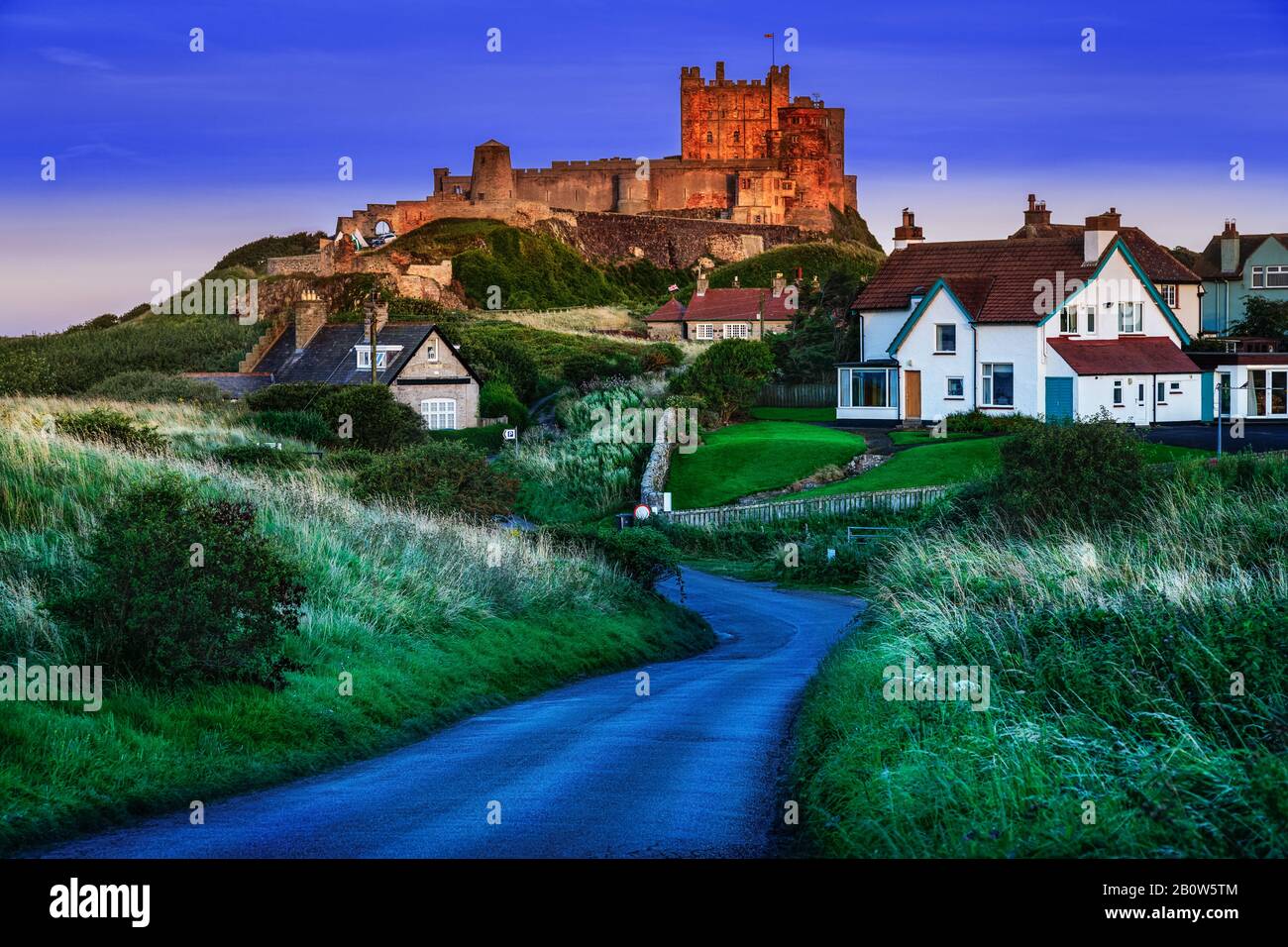 Impressive castle on green hi-res stock photography and images - Alamy