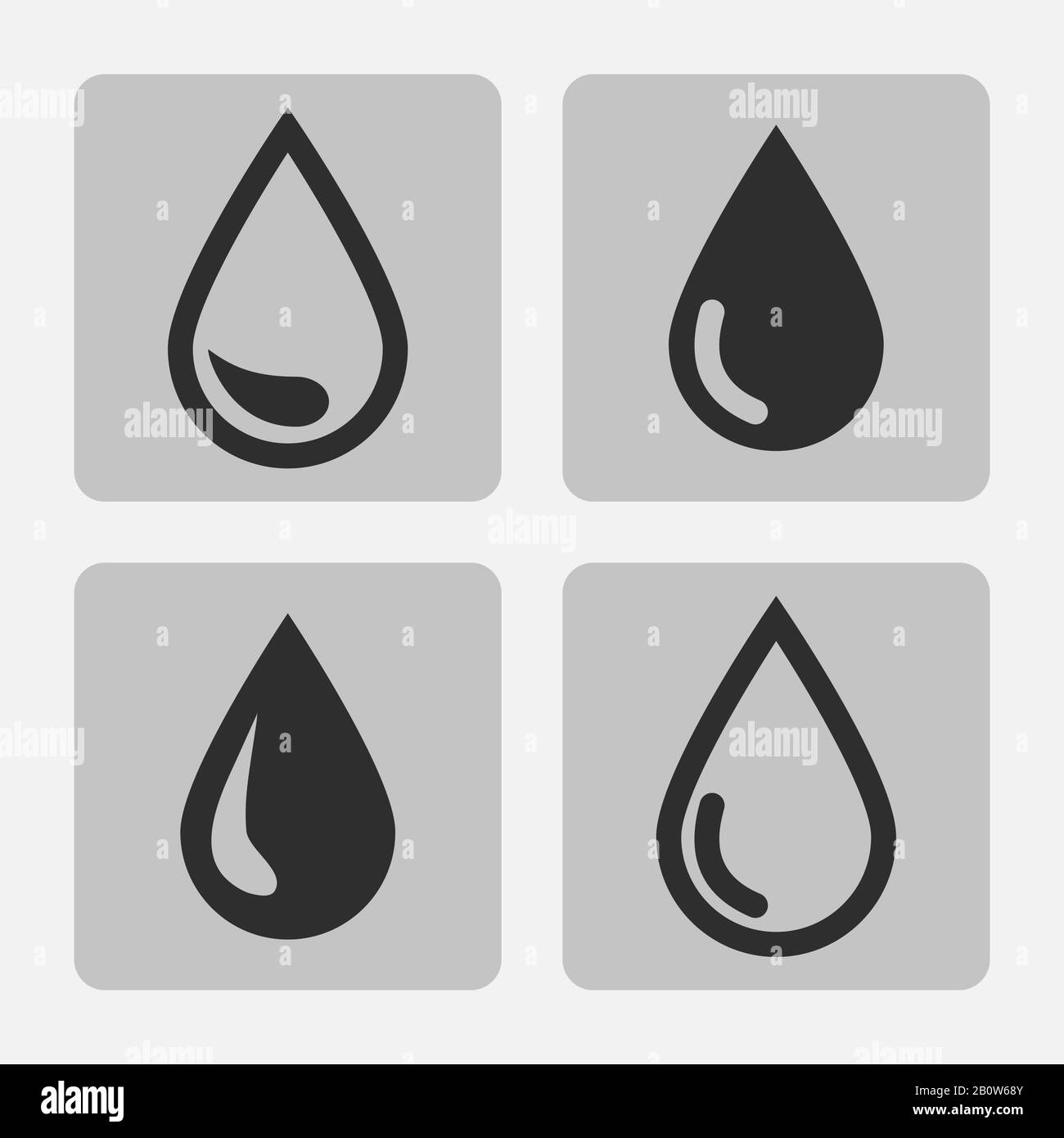 Vector drop icon Stock Vector Image & Art - Alamy