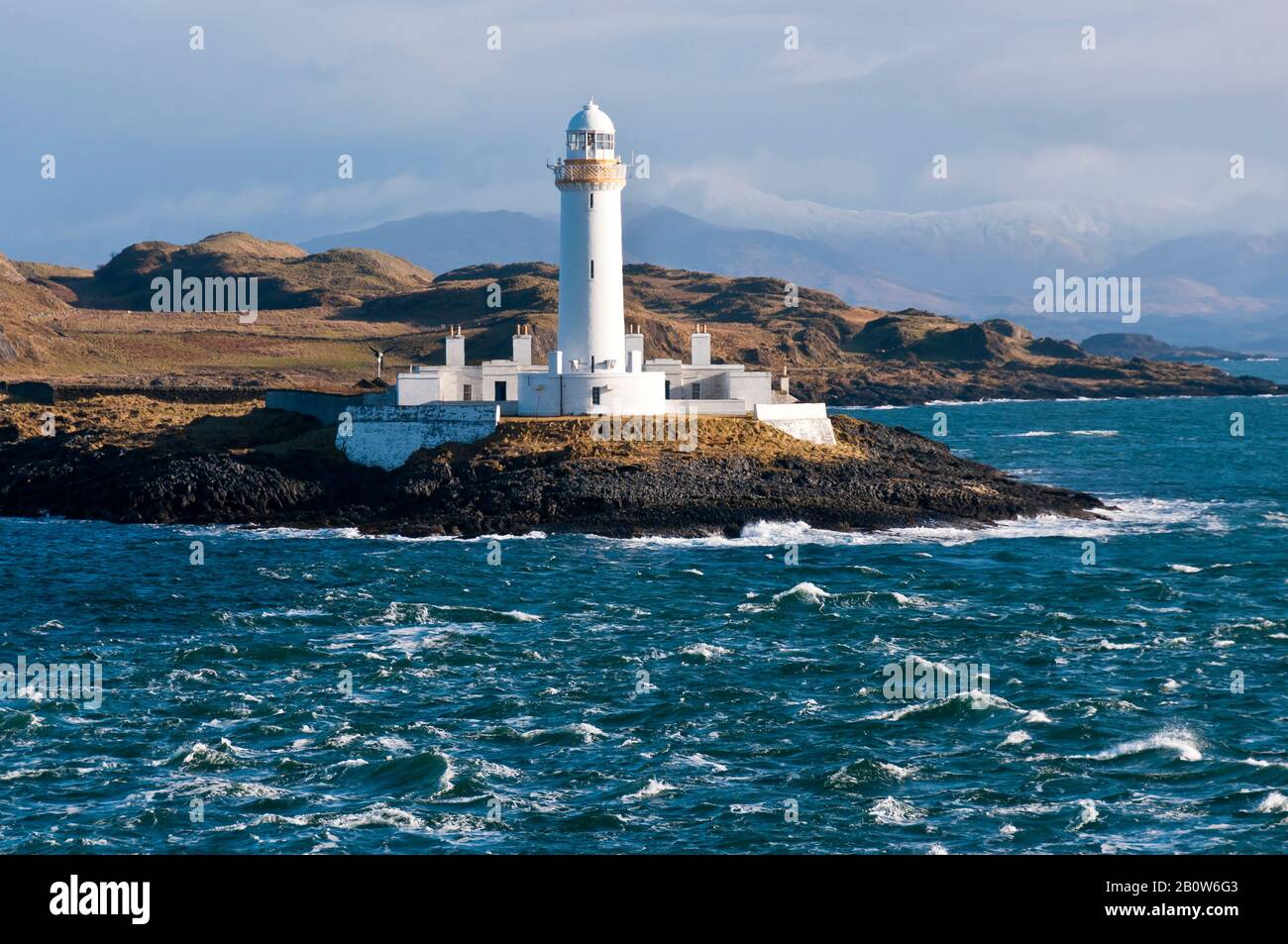 Eilean Musdile Lighthouse, near the Isla of Lismore