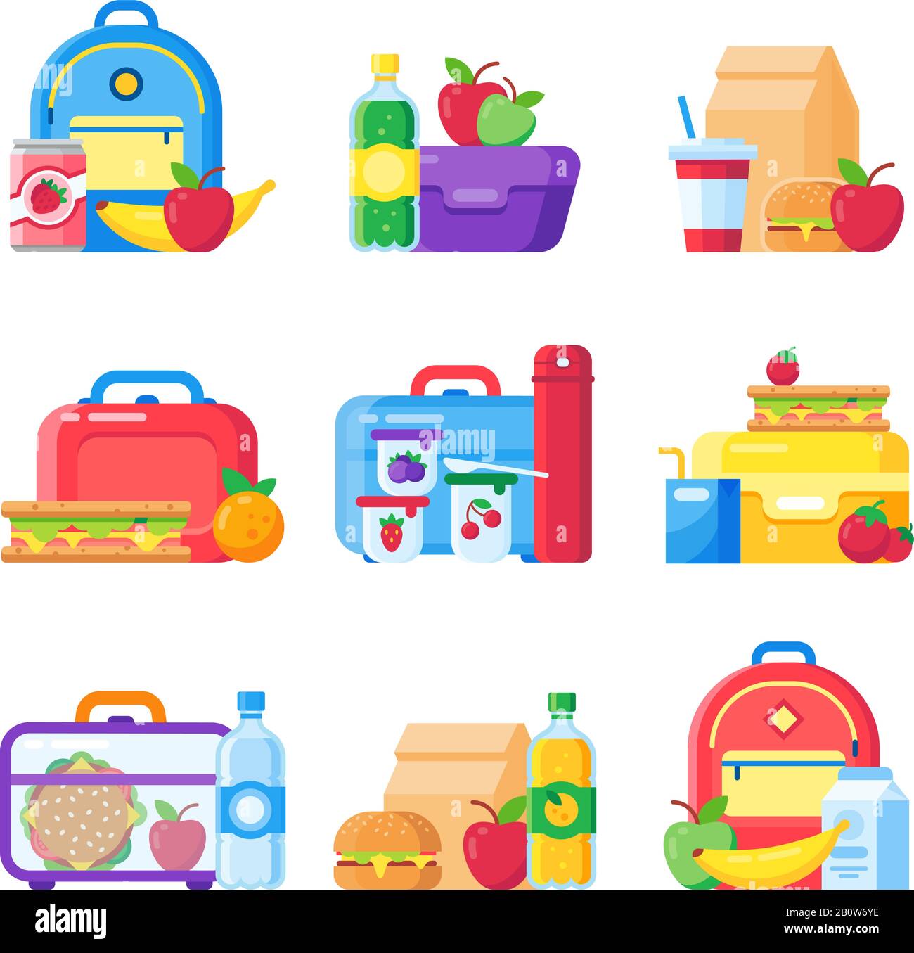 School Lunch Tray Clip Art