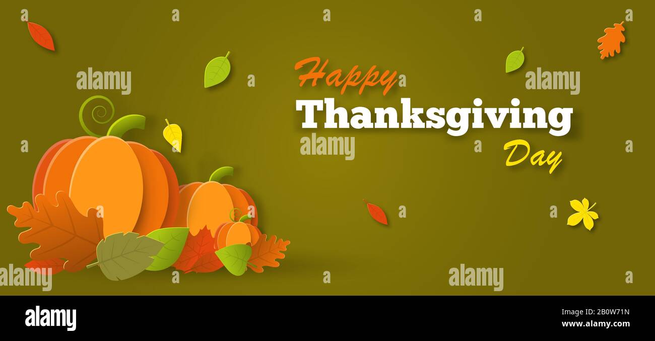 Thanksgiving holiday banner Stock Vector Image & Art - Alamy