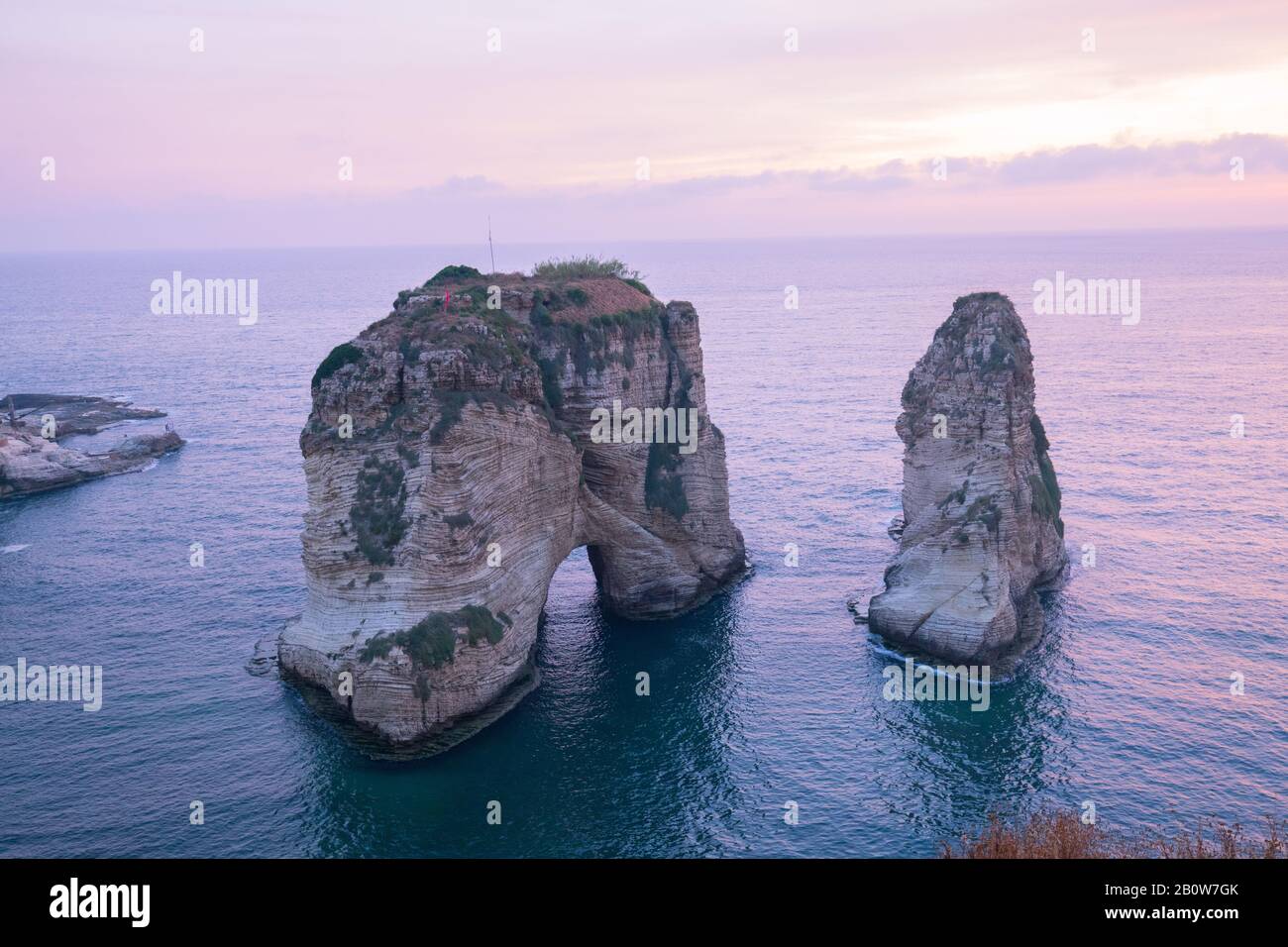 Raouche beirut hi-res stock photography and images - Alamy