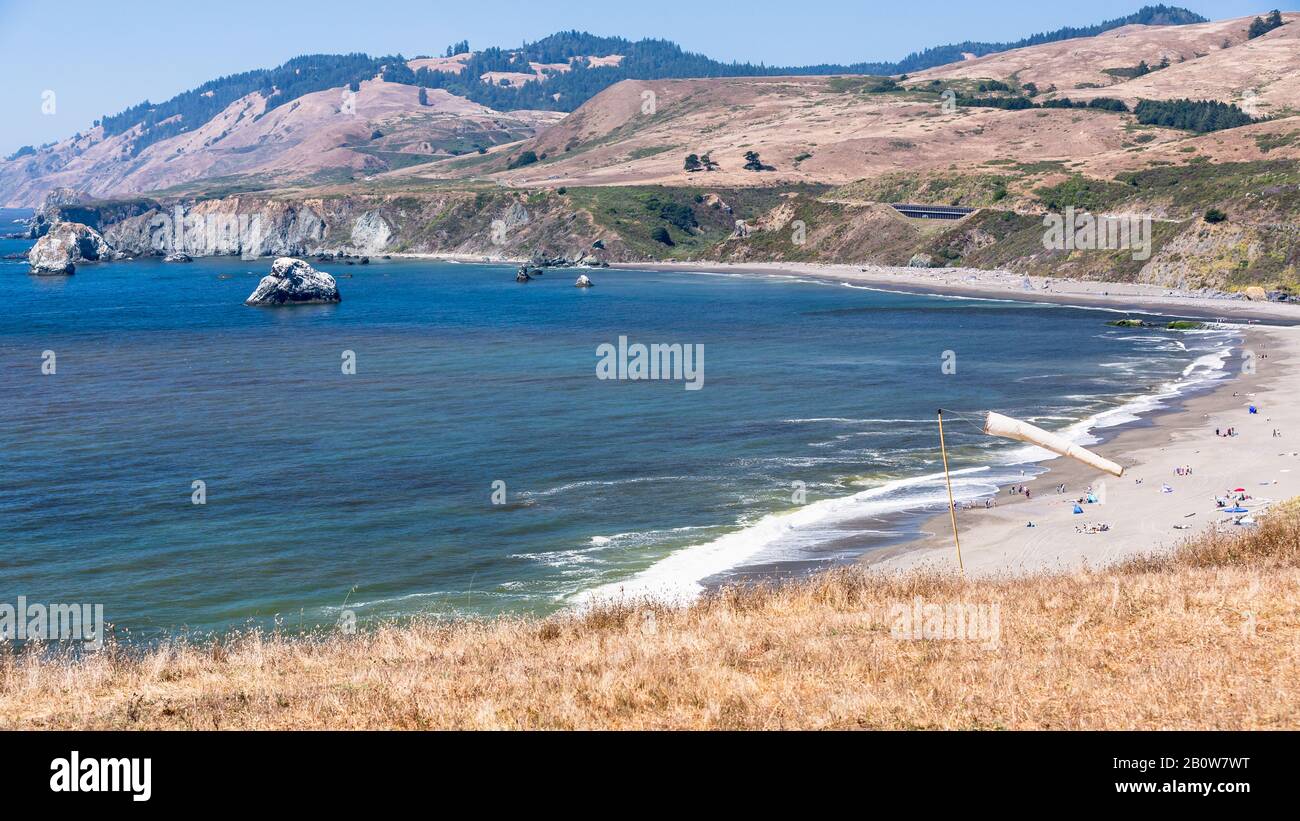 Pacific Ocean Highway 101 Stock Photo - Alamy