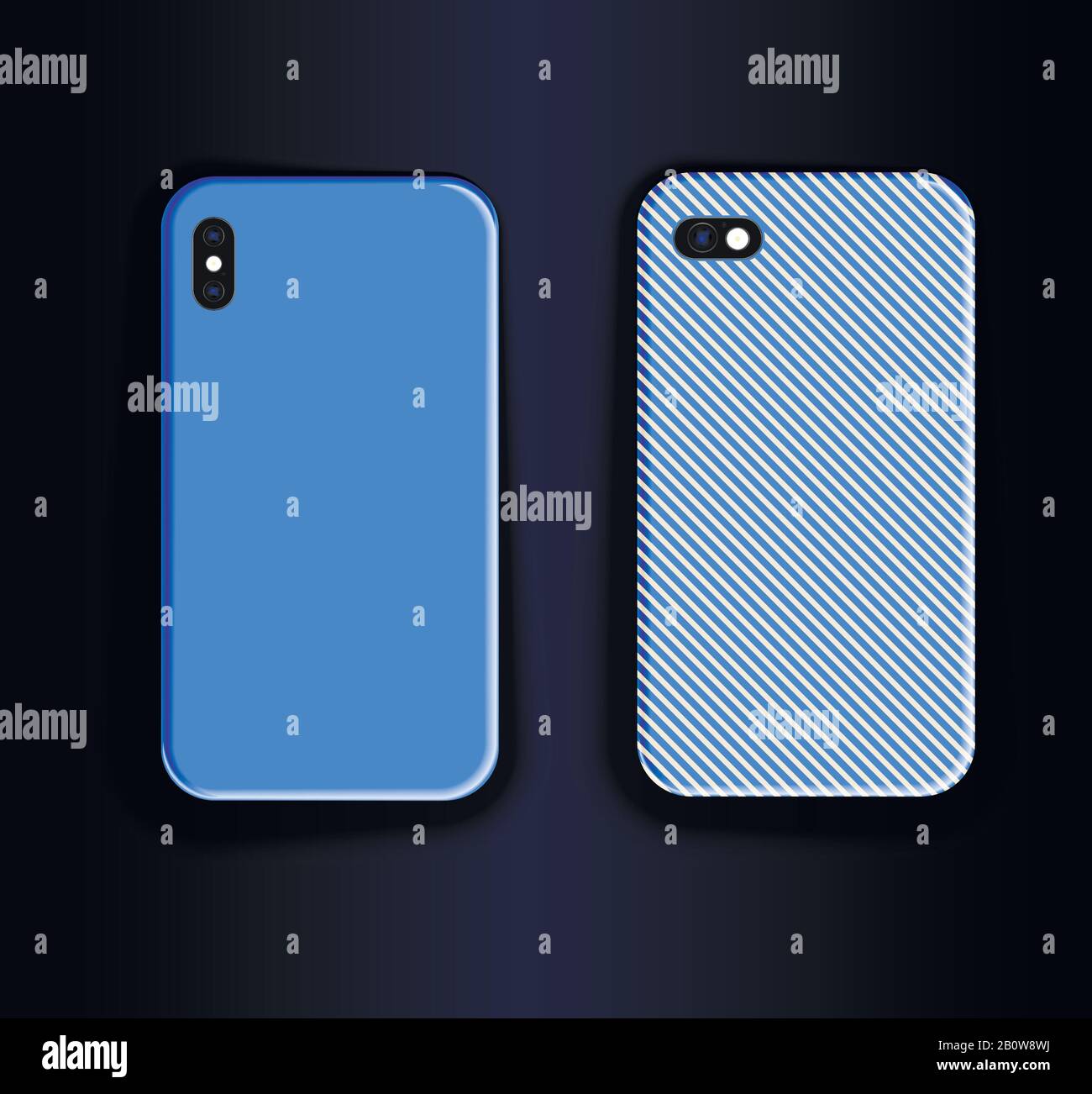 Two cases Stock Vector Images - Alamy