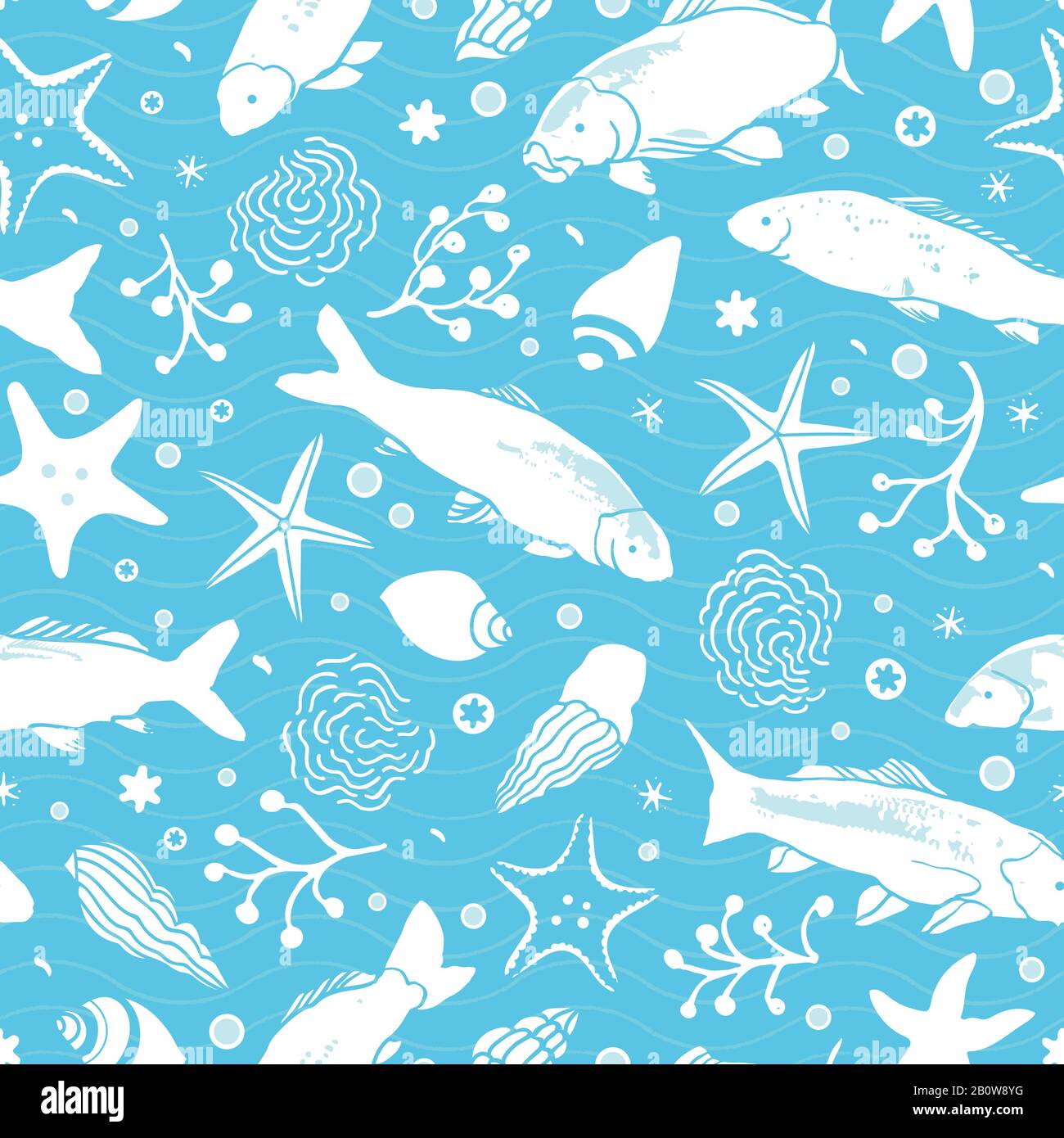 Wave on water surface in Stock Vector Images - Alamy