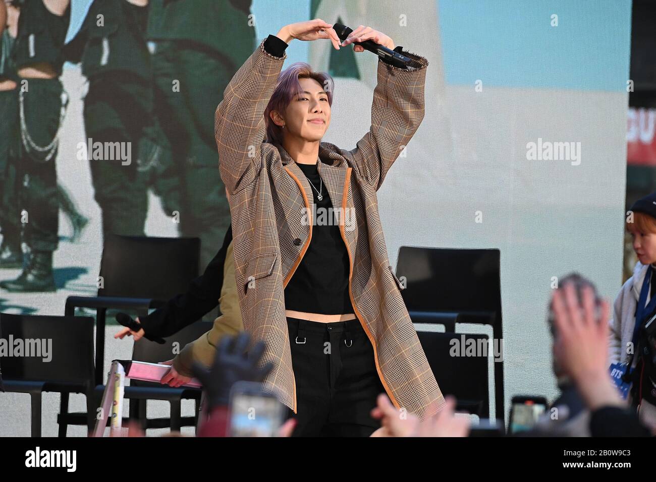 New York, USA. 21st Feb, 2020. BTS group member Kim Nam-joon, better ...