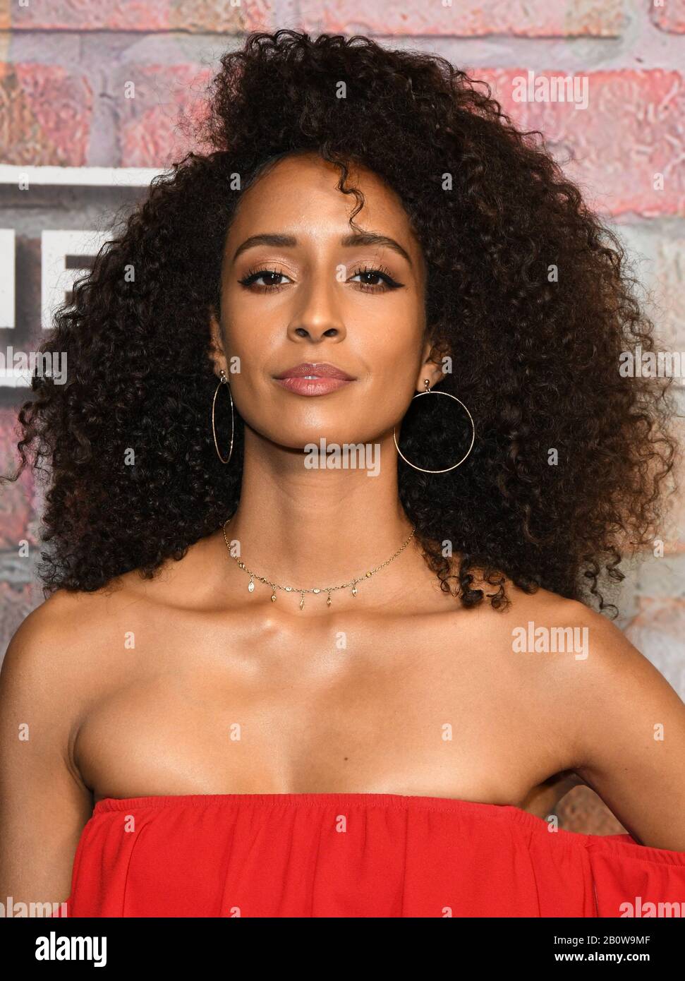 Los Angeles, California, USA. 20th Feb, 2020. Elizabeth Grullon ...