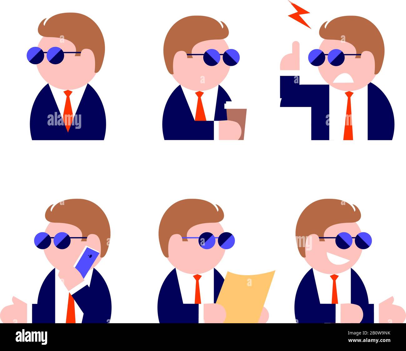 Cursing phone symbol hi-res stock photography and images - Alamy