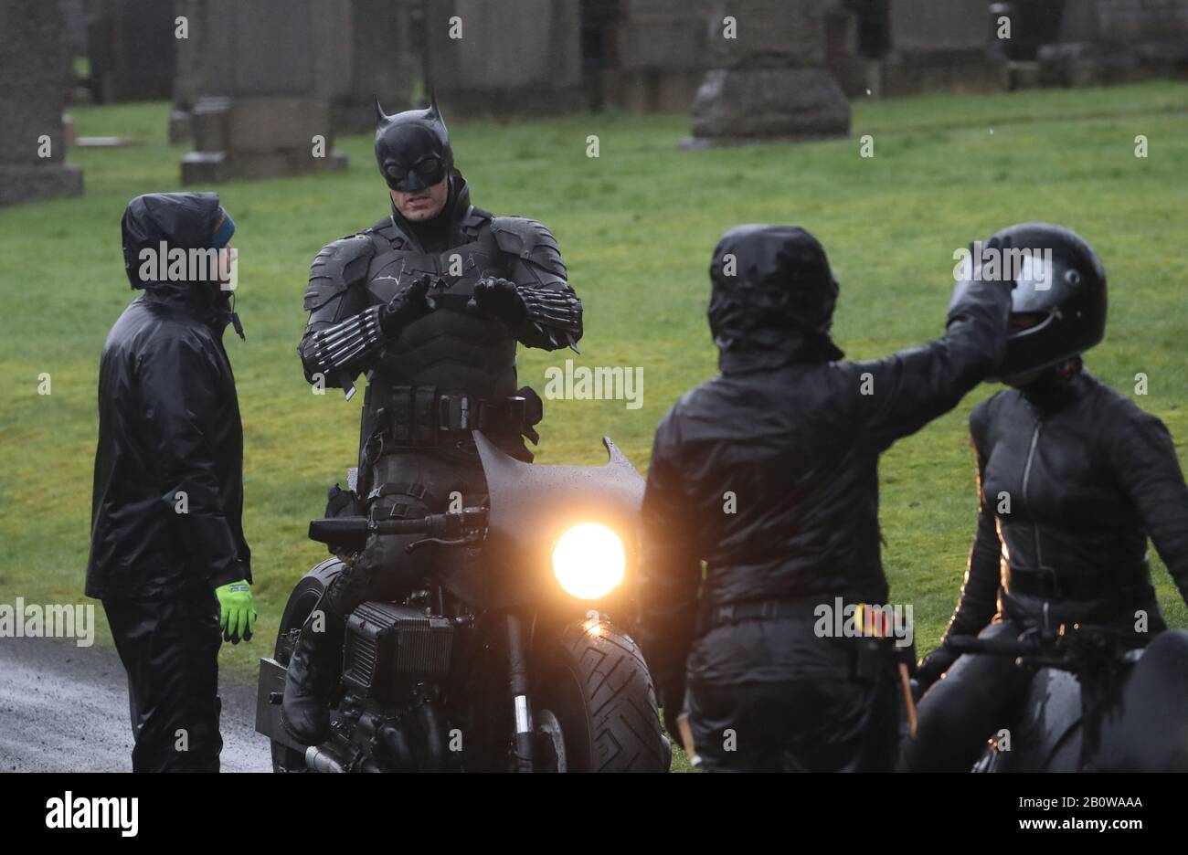 Filming glasgow necropolis cemetery hi-res stock photography and images ...