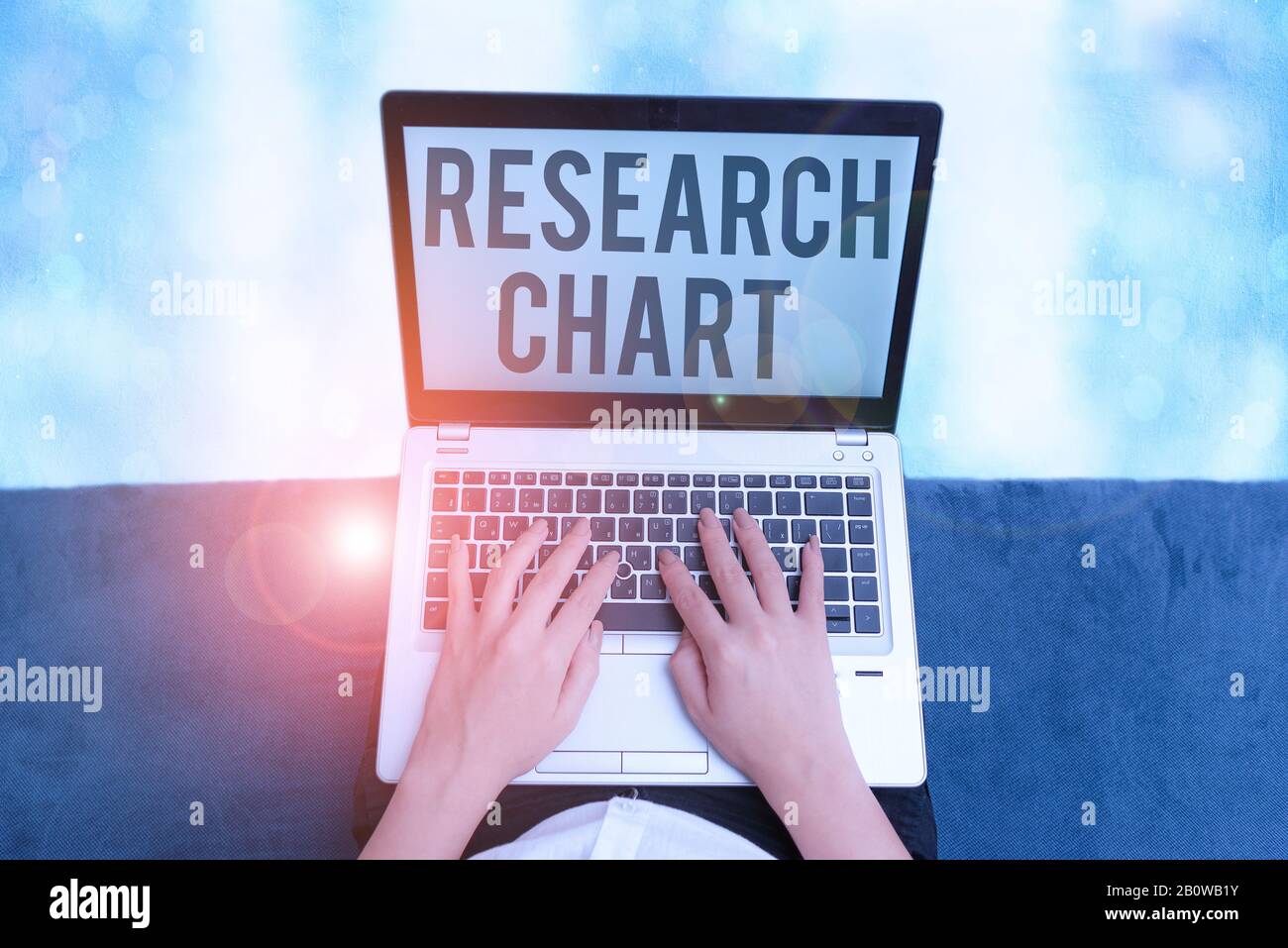 Conceptual hand writing showing Research Chart. Concept meaning it ...