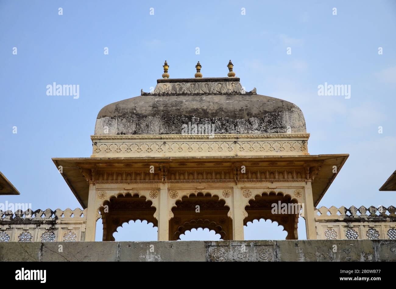 Architectural beauty of City Palace, Udaipur Stock Photo - Alamy