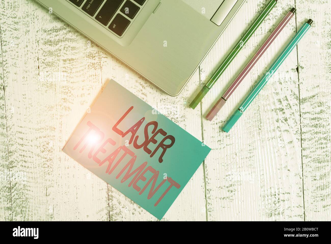 Handwriting text writing Laser Treatment. Conceptual photo any of ...