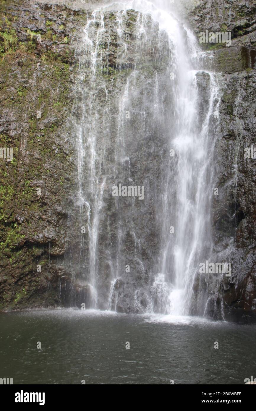Wailua falls maui hawaii hi-res stock photography and images - Alamy