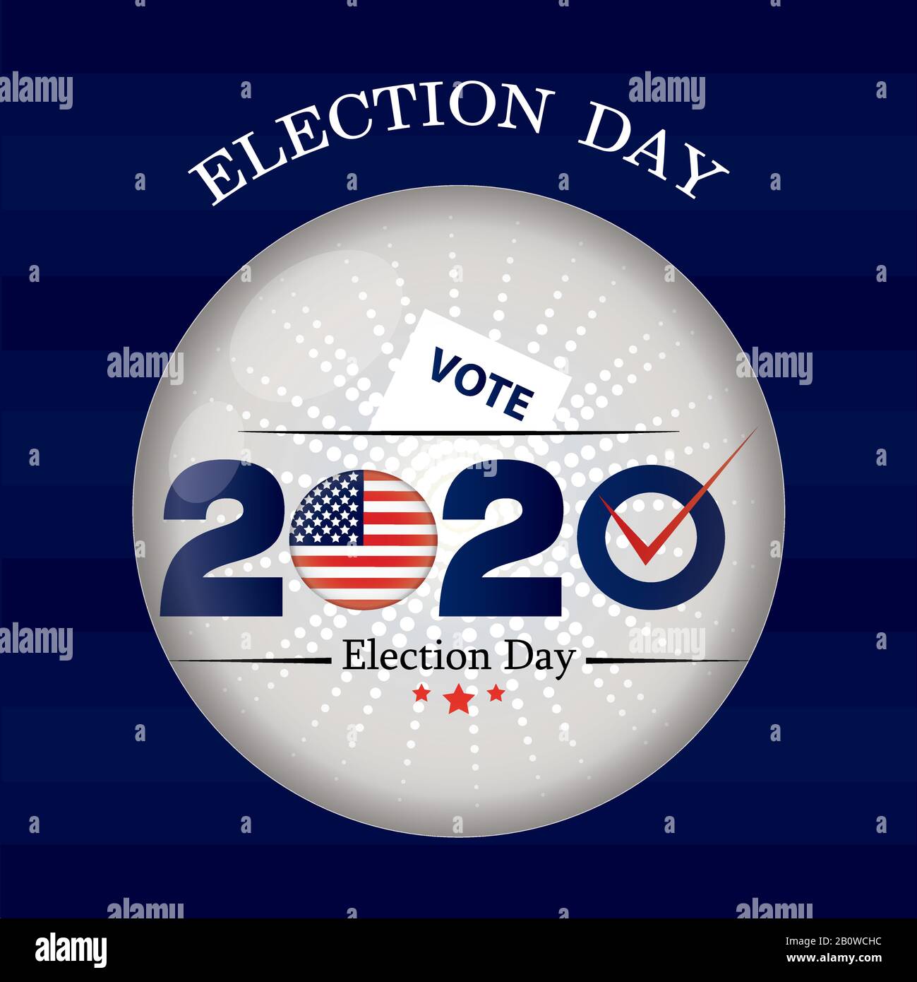 Election day banner Stock Vector Image & Art - Alamy