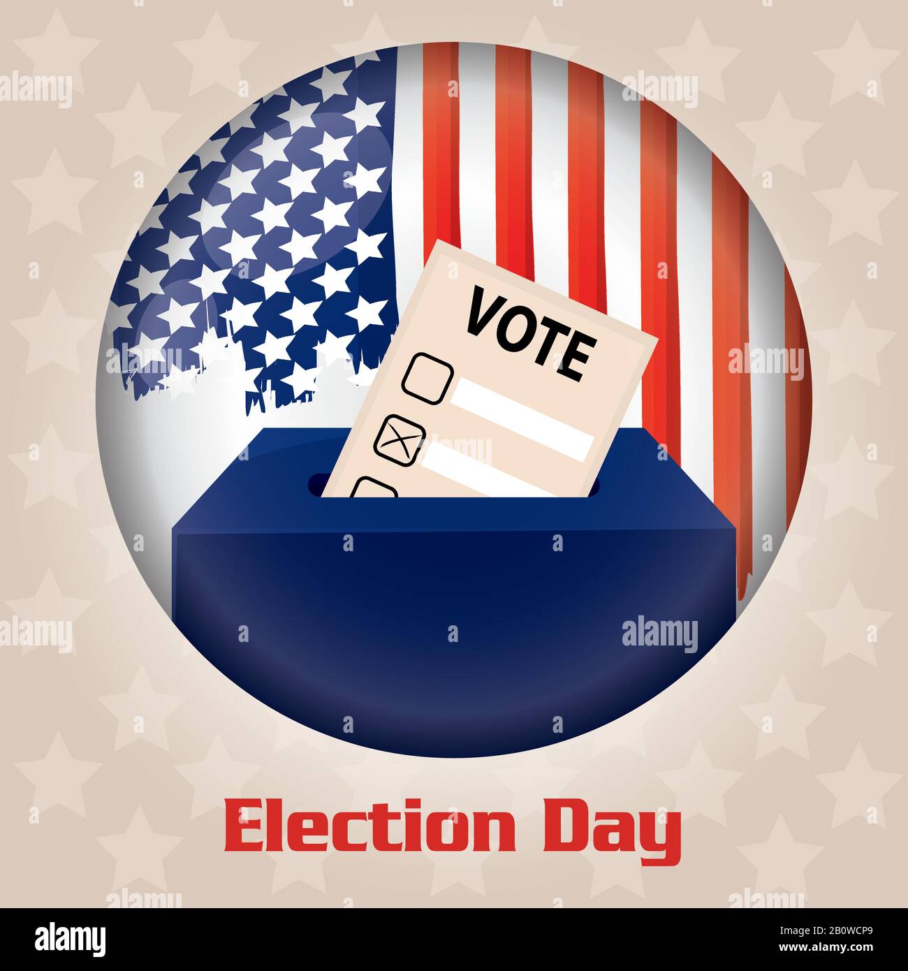 Election day banner Stock Vector Image & Art - Alamy