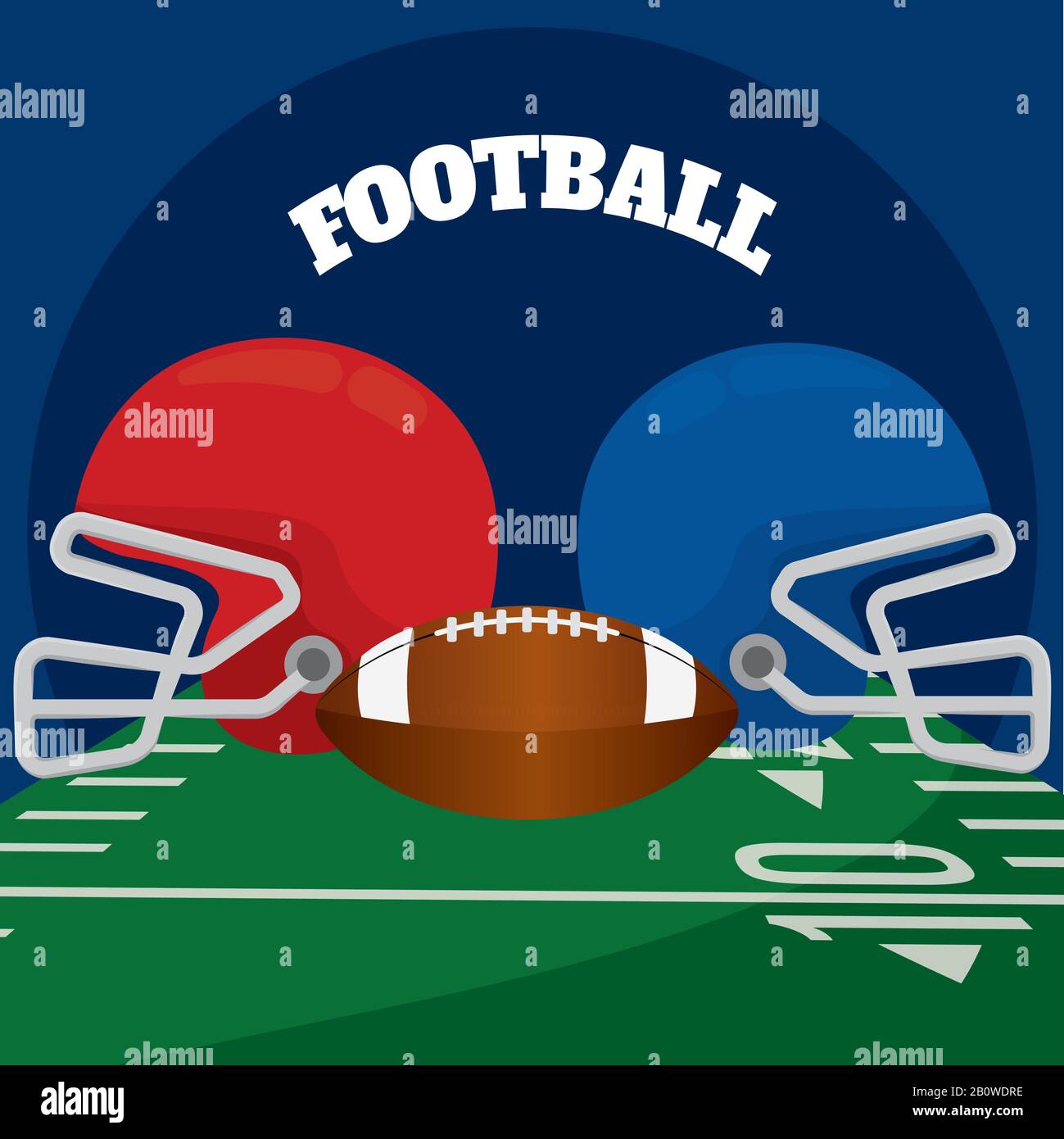 American football poster Stock Vector Image & Art - Alamy