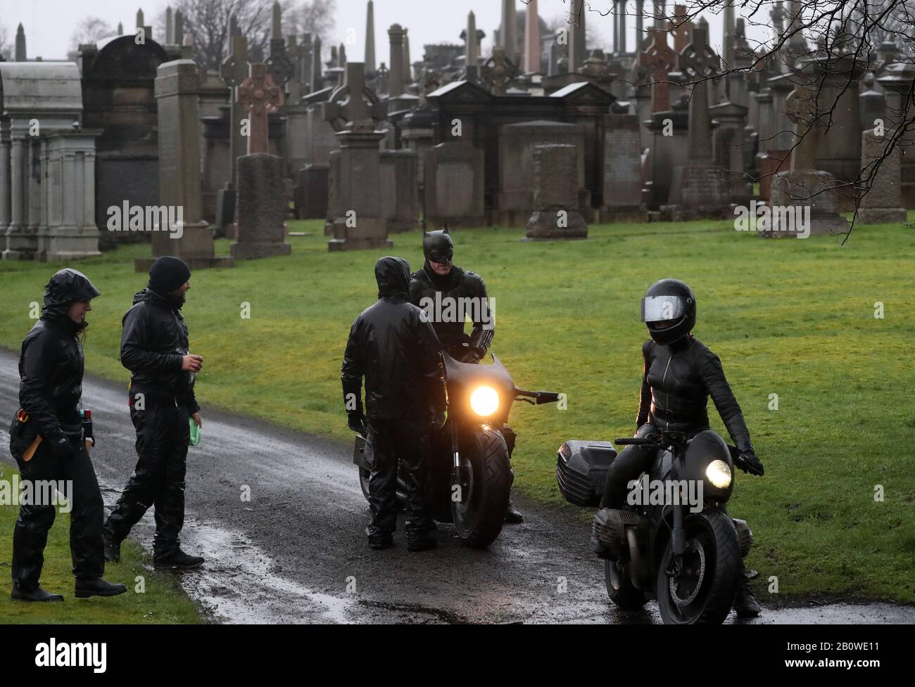 Filming glasgow necropolis cemetery hi-res stock photography and images ...