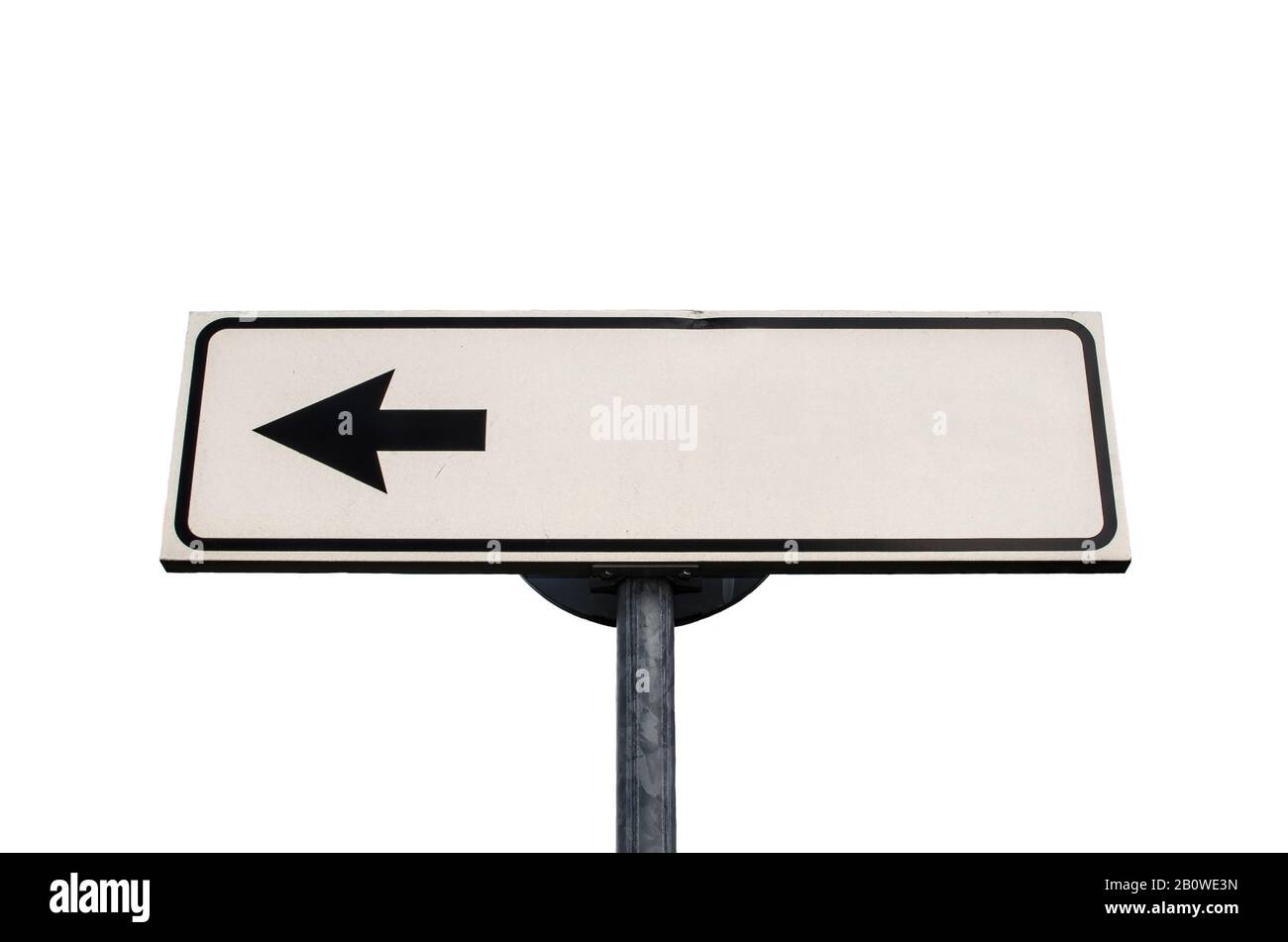 One Way Sign Blank One Way Road Sign Etsy