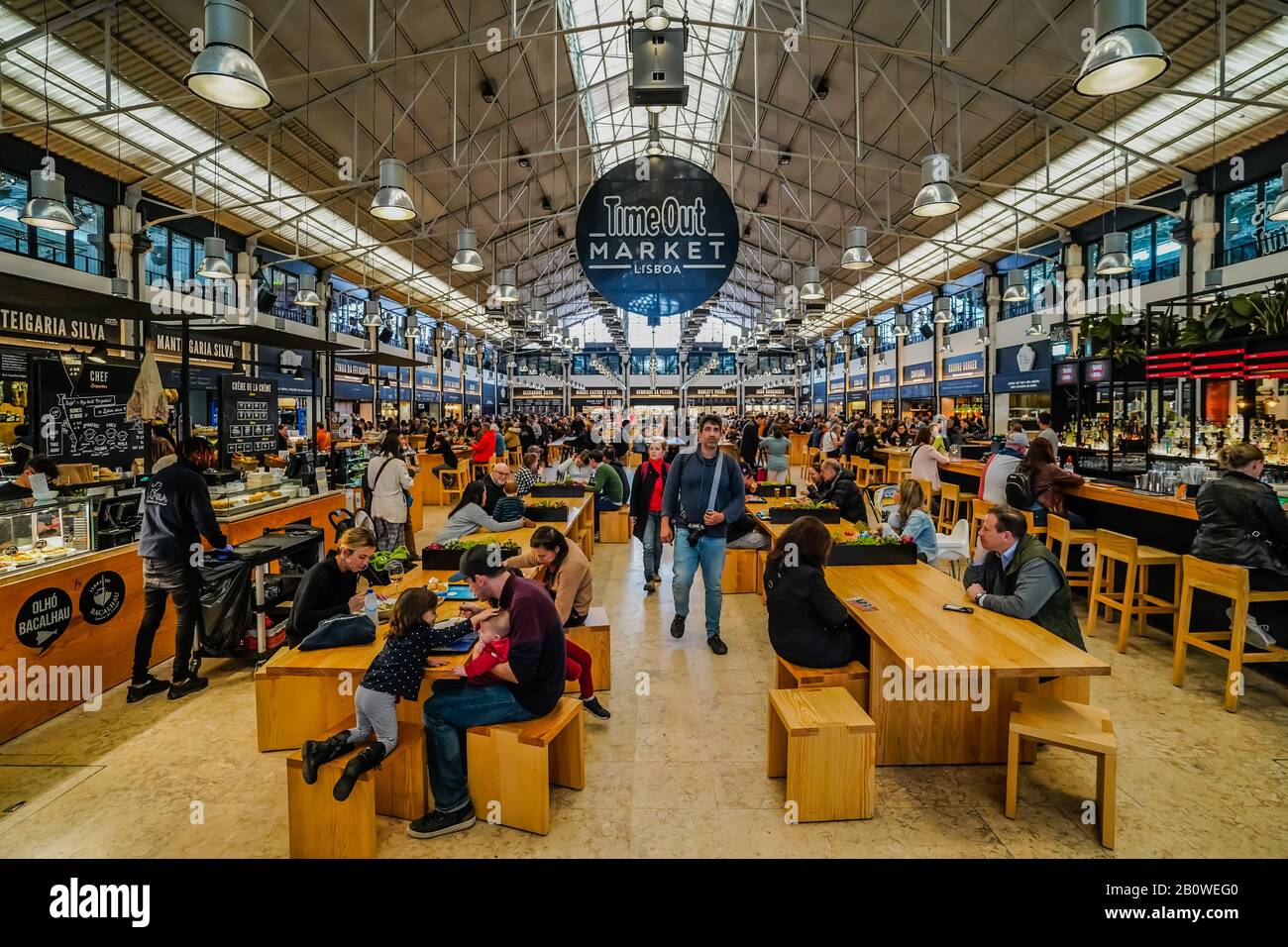 Time Out Market is an open airy food court featuring a wide selection ...