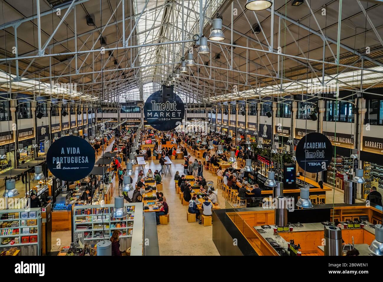 Time Out Market is an open airy food court featuring a wide selection ...