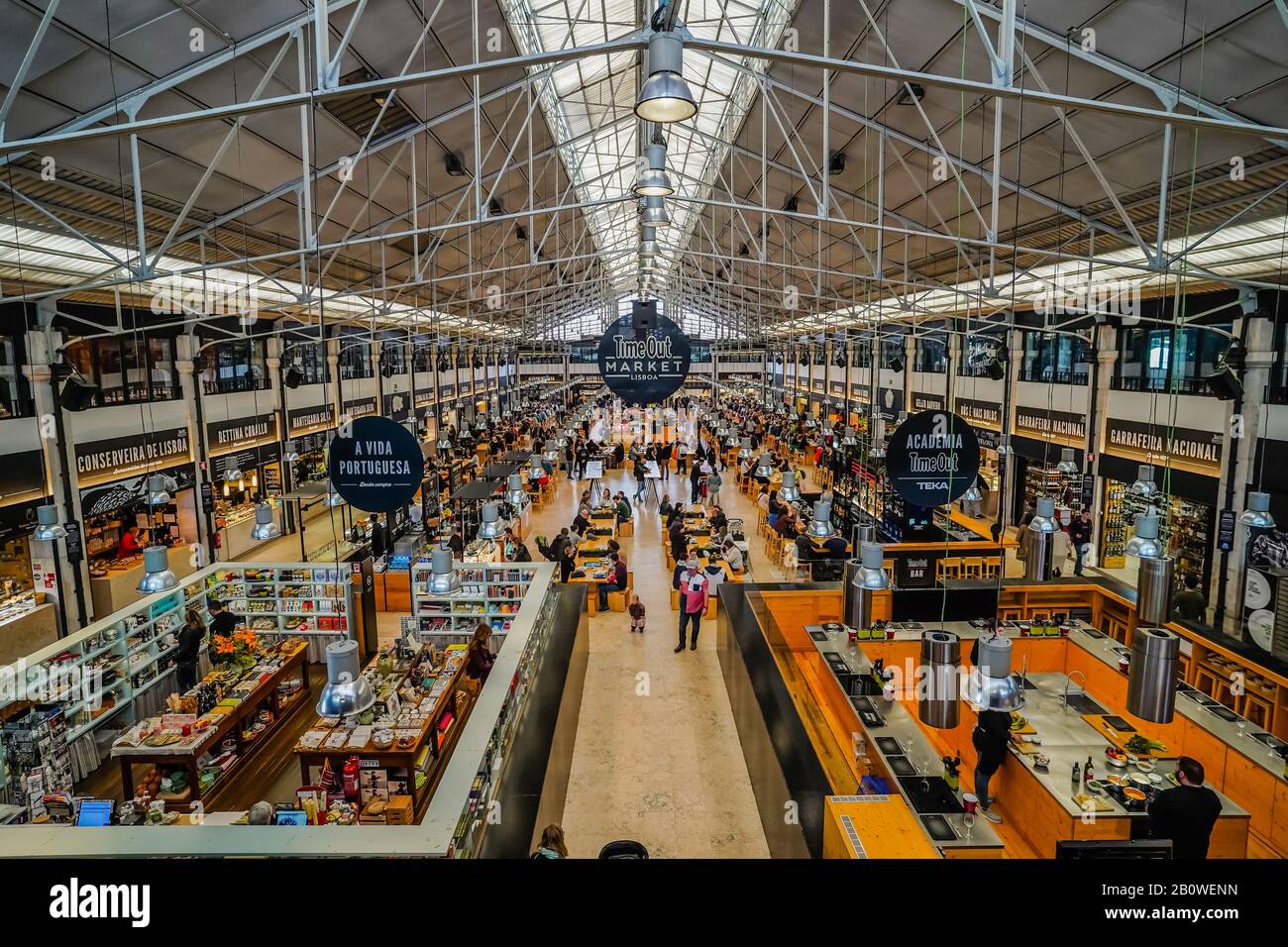 Time Out Market is an open airy food court featuring a wide selection ...