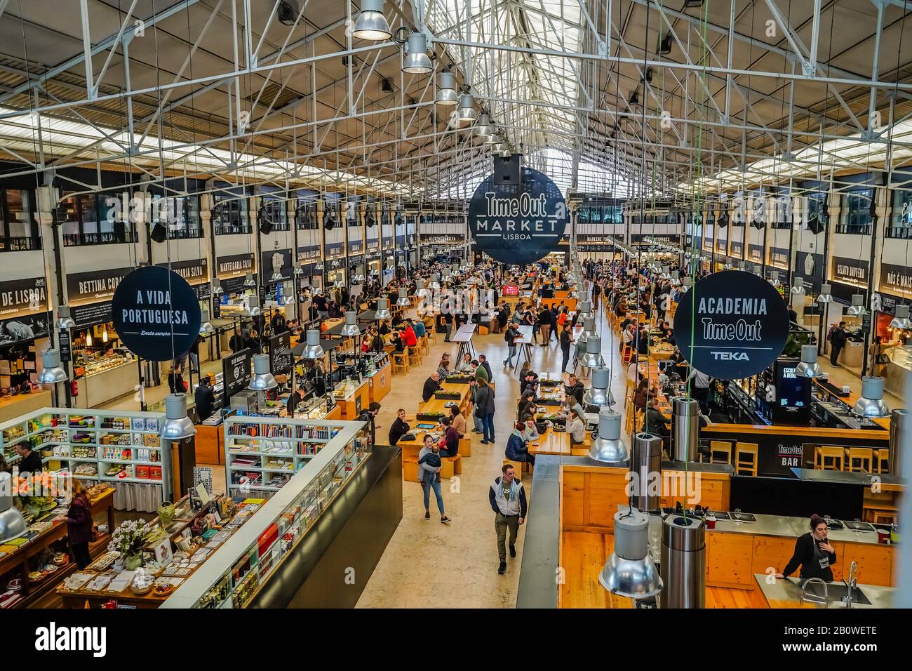 Time Out Market is an open airy food court featuring a wide selection ...