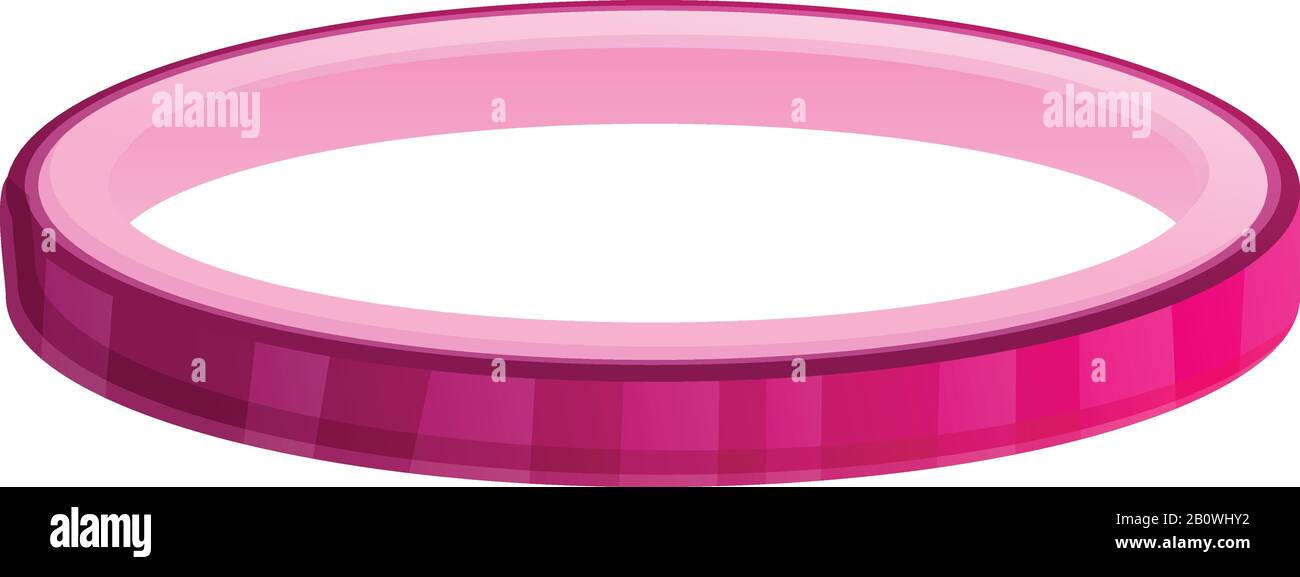 Onion violet ring icon. Cartoon of onion violet ring vector icon for ...