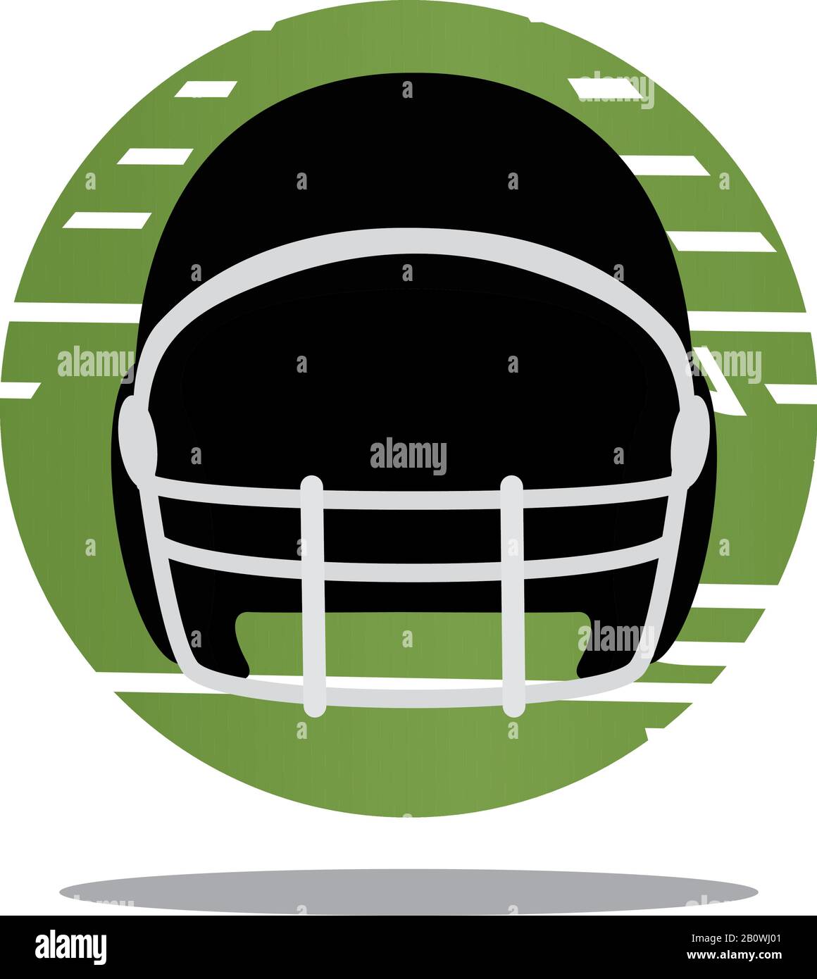 American football button Stock Vector Image & Art - Alamy