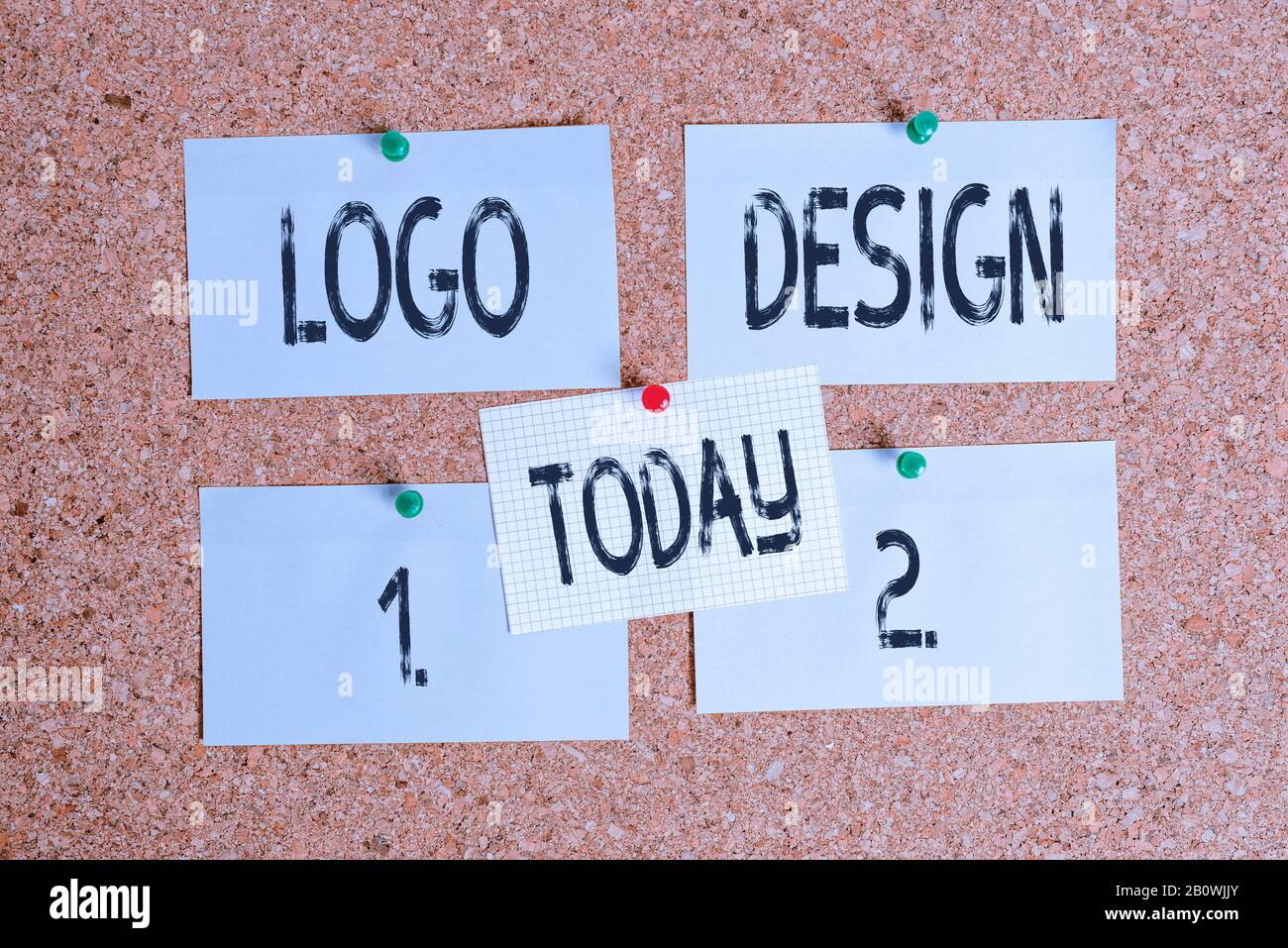 Conceptual hand writing showing Logo Design. Concept meaning a graphic ...