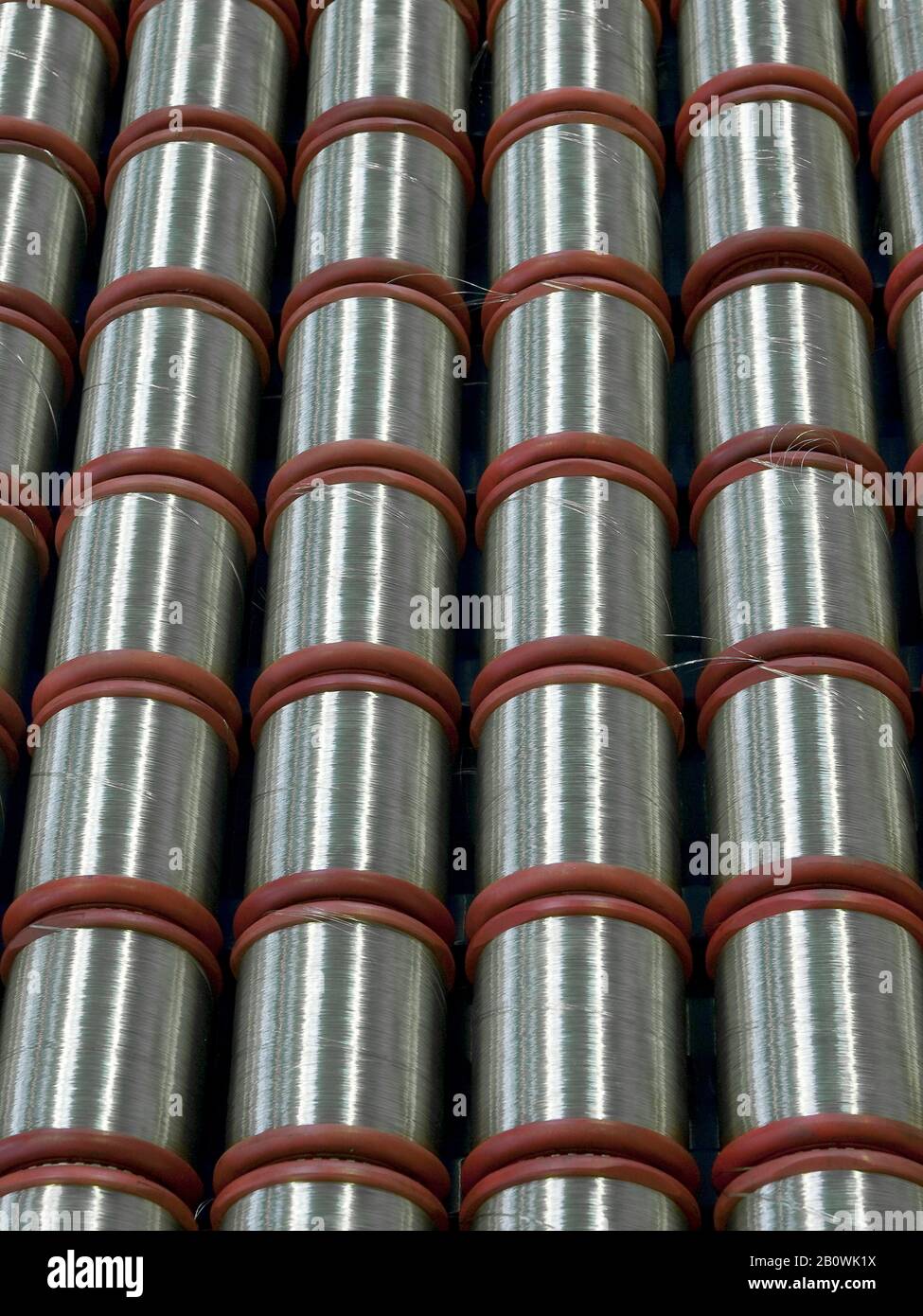 Wire rolls hi-res stock photography and images - Alamy