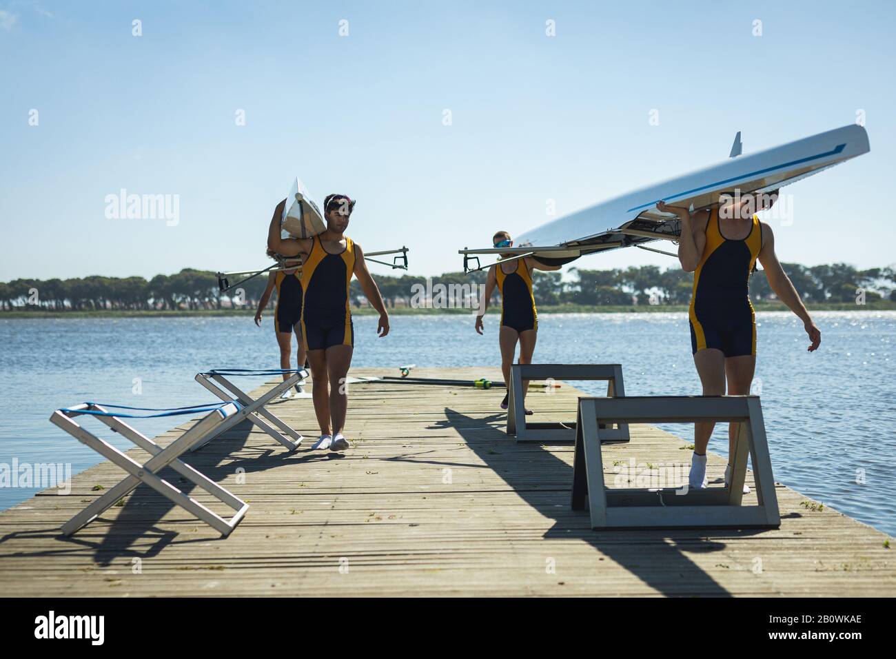 Two people rowing hi-res stock photography and images - Alamy