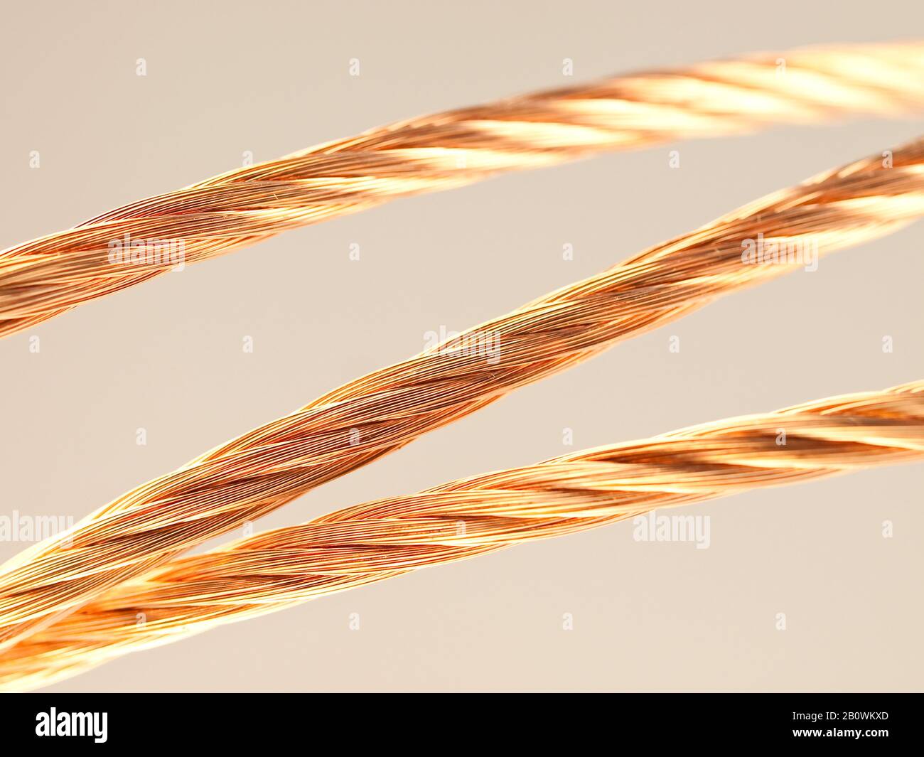 Copper cable cables hi-res stock photography and images - Alamy