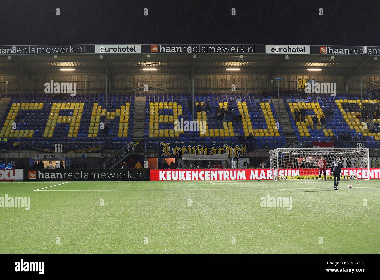 LEEUWARDEN, 21-02-2020, Cambuur Stadium, Dutch football Keuken Kampioen ...