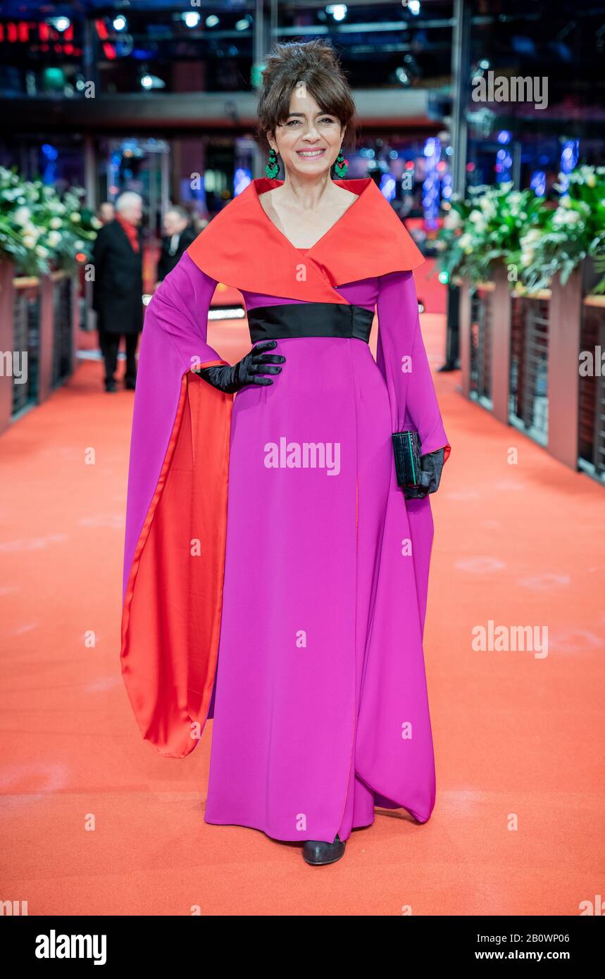 21 February 2020, Berlin: 70th Berlinale, red carpet, competition, "El ...