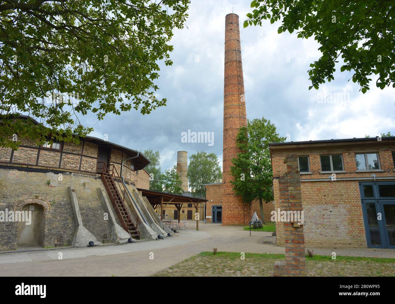 ancient brick factory in MIldenberg, Brandenburg Stock Photo - Alamy