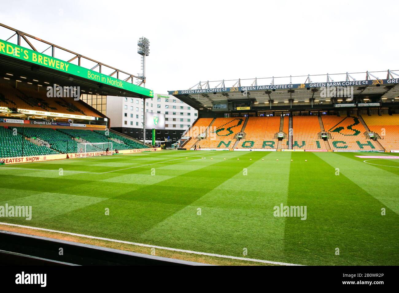 Carrow road pitch hi-res stock photography and images - Alamy
