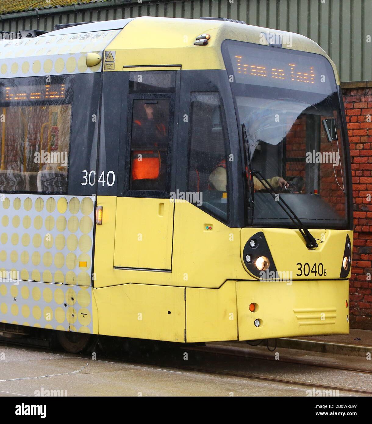 New Metrolink in manchester Stock Photo - Alamy