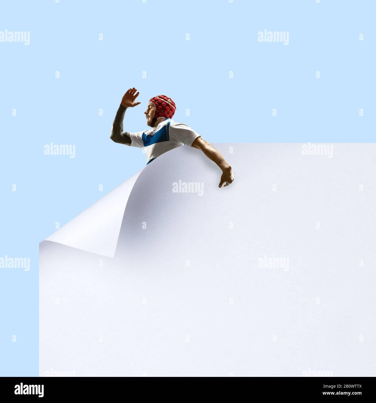 Imagine who's covering white sheet to get digital file icon. Rugby ...