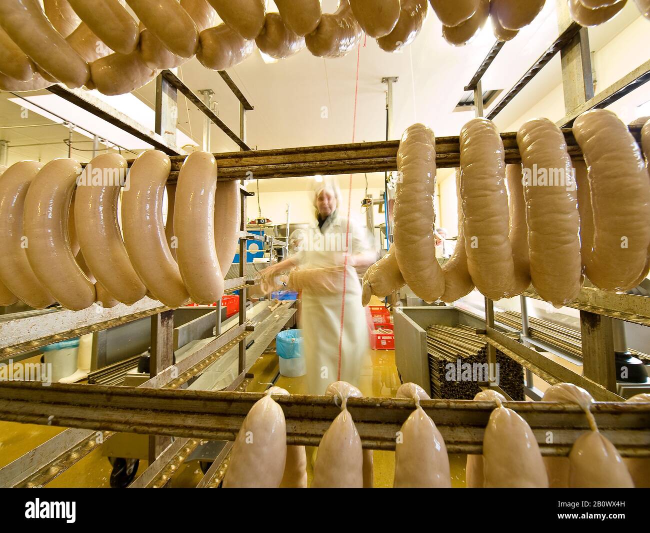 Conveyor sausage hi-res stock photography and images - Alamy