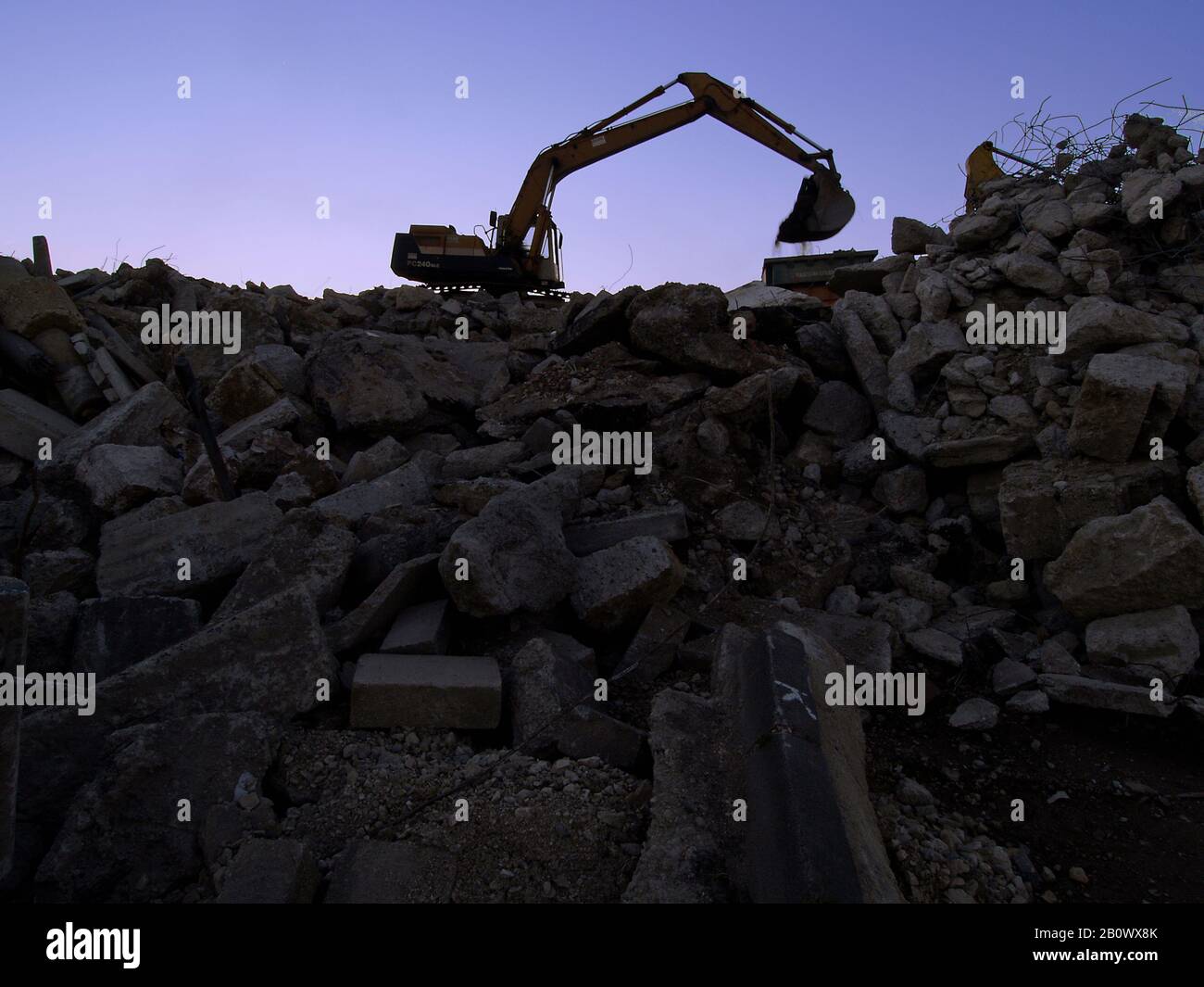 Building under construction from excavator hi-res stock photography and ...