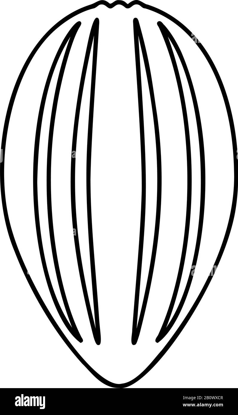 Flat seed pod Black and White Stock Photos & Images - Alamy