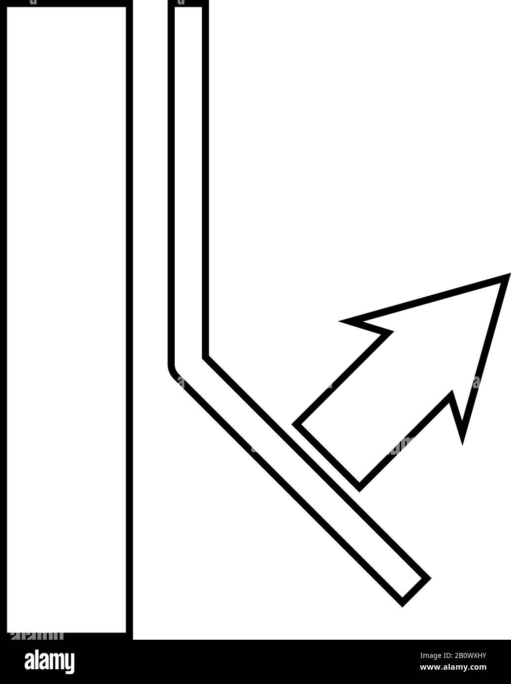 Bottom layer remains on wall Designation on wallpaper symbol icon ...