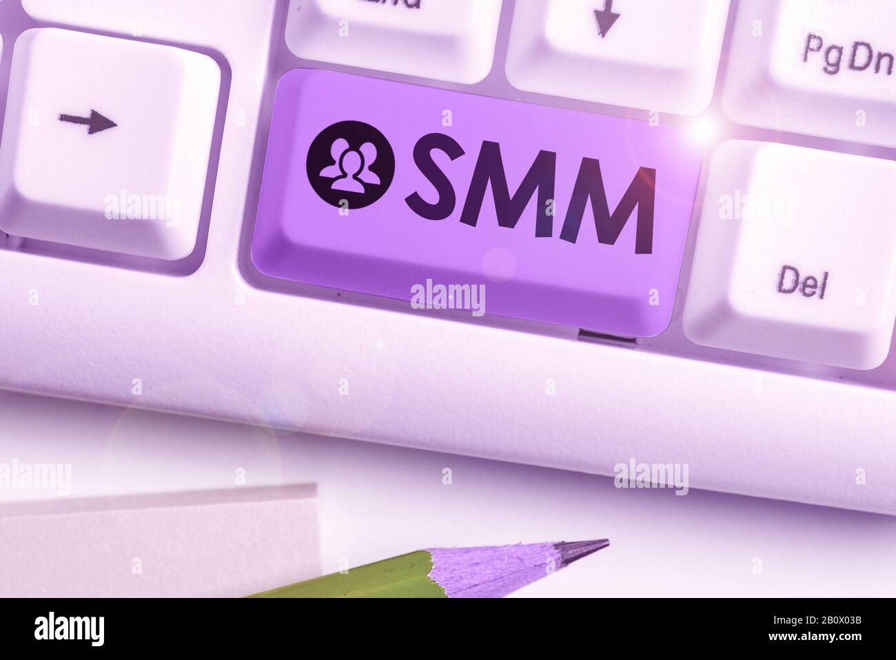 Word writing text Smm. Business photo showcasing form of Internet ...