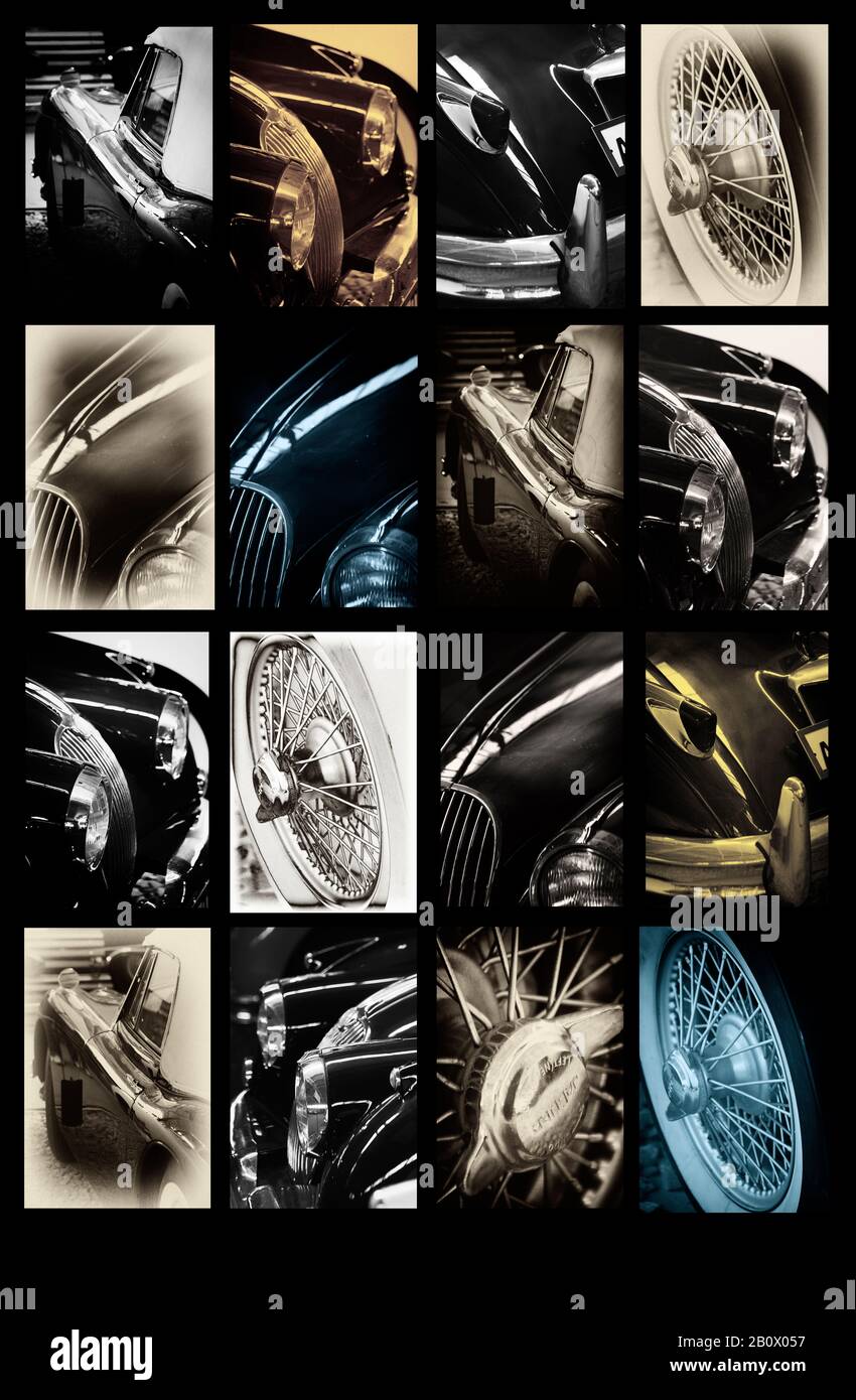 Jaguar cars poster hi-res stock photography and images - Alamy