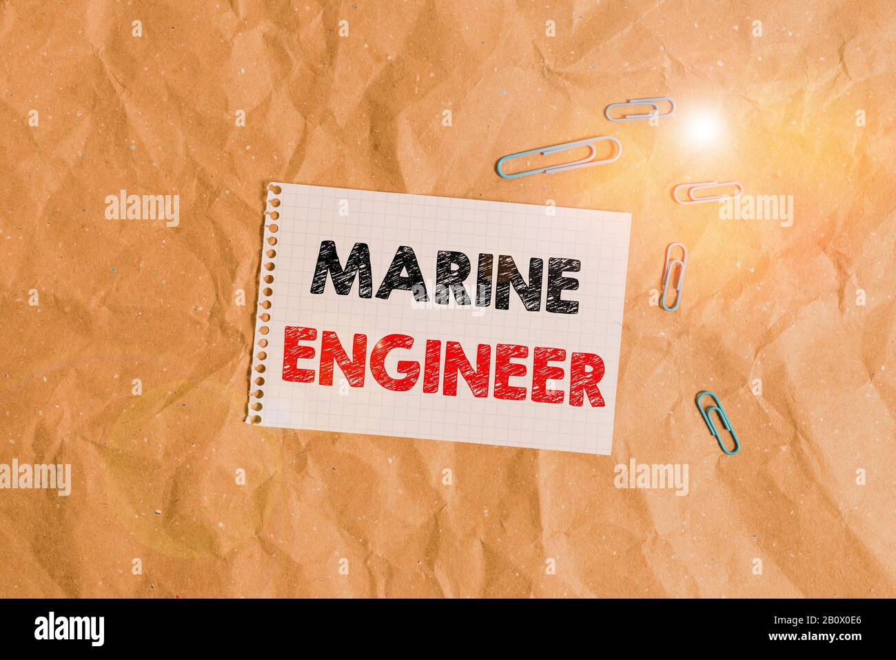 Conceptual hand writing showing Marine Engineer. Concept meaning ...