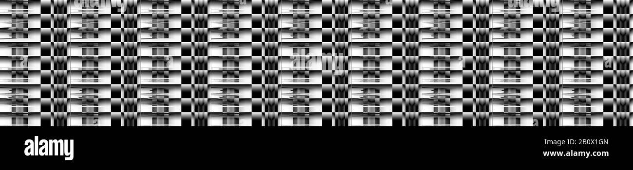 Digital art, high resolution panoramic 3D abstract objects with soft ...