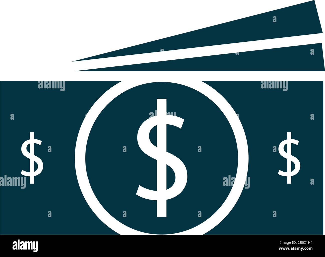 bills money bank note silhouette style Stock Vector Image & Art - Alamy