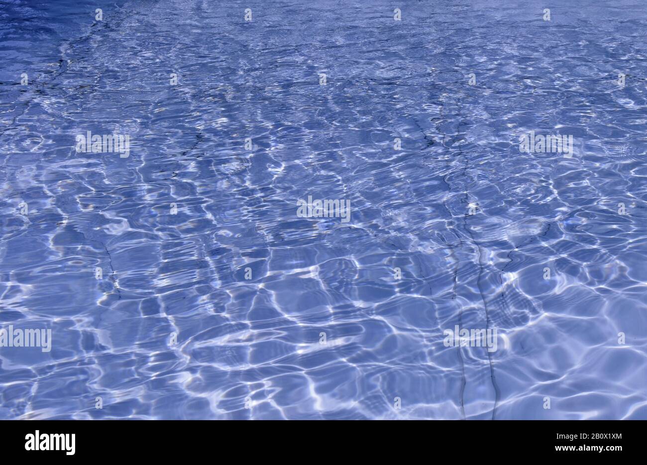 Water surface of a swimming pool, close-up Stock Photo - Alamy