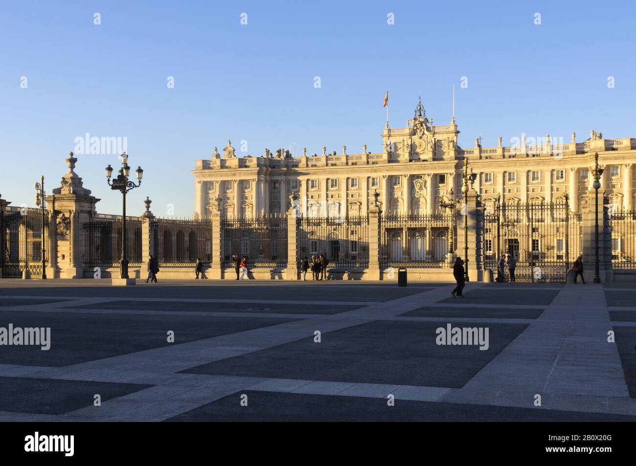 Spanish Royal Palace, Madrid, Spain Stock Photo - Alamy
