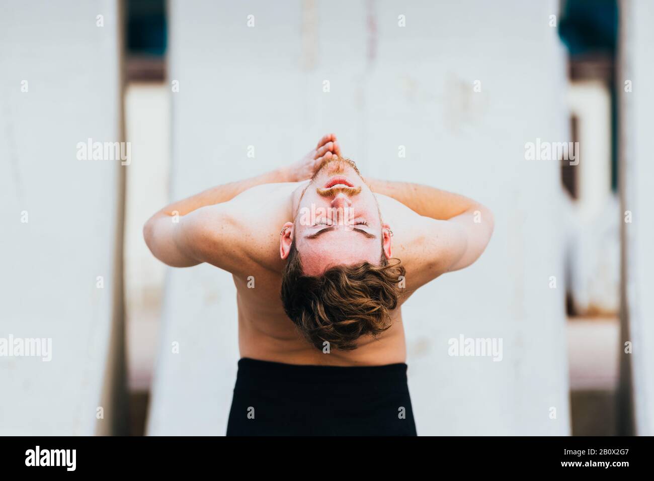 Ustrasana, Camel Pose or back bending pose, to improve back pain thanks ...